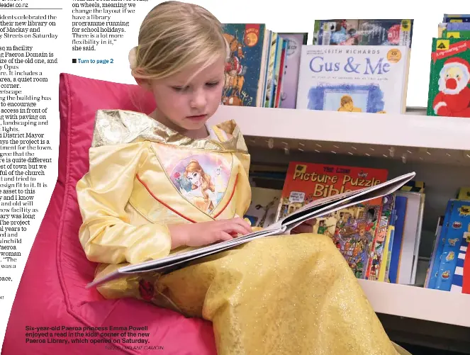 Paeroa’s new library opens - PressReader