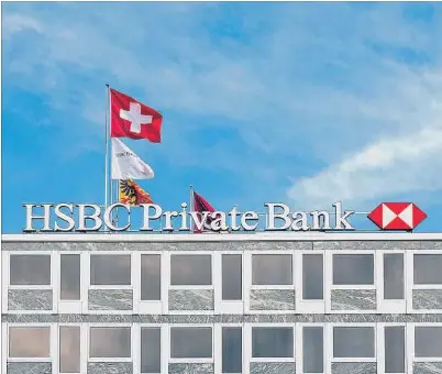 La Audiencia imputa a la cúpula del HSBC en Suiza - PressReader