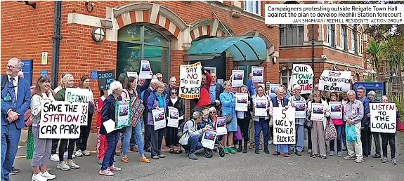 Round two of ‘David and Goliath’ battle over tower blocks plan at town station - PressReader