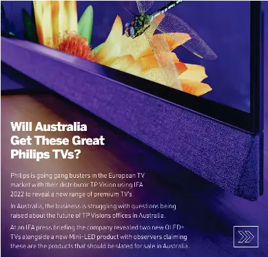 Will Australia Get These Great Philips TVs? - PressReader