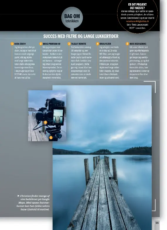 SUCCES MED FILTRE OG LANGE LUKKERTIDE­R - PressReader