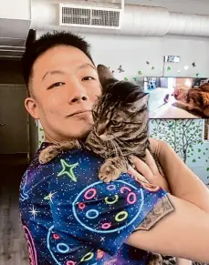 Cafés offer cats, painting, exercise classes - PressReader