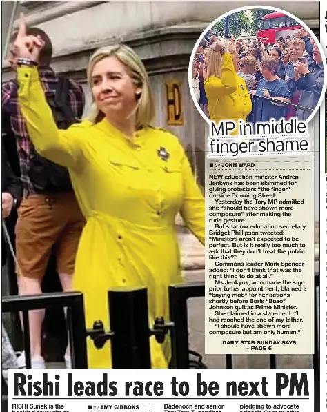 MP in middle finger shame - PressReader