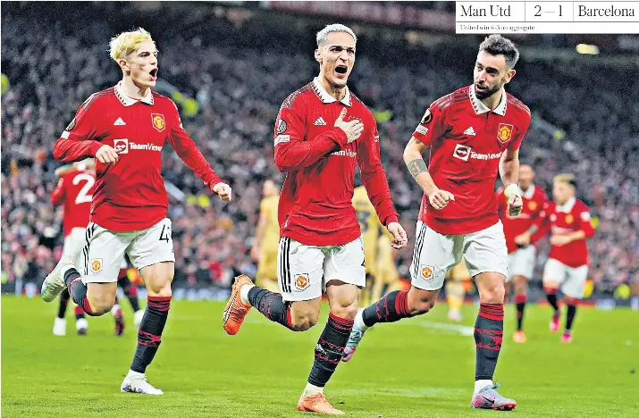 Ten Hag: We can beat anyone - PressReader