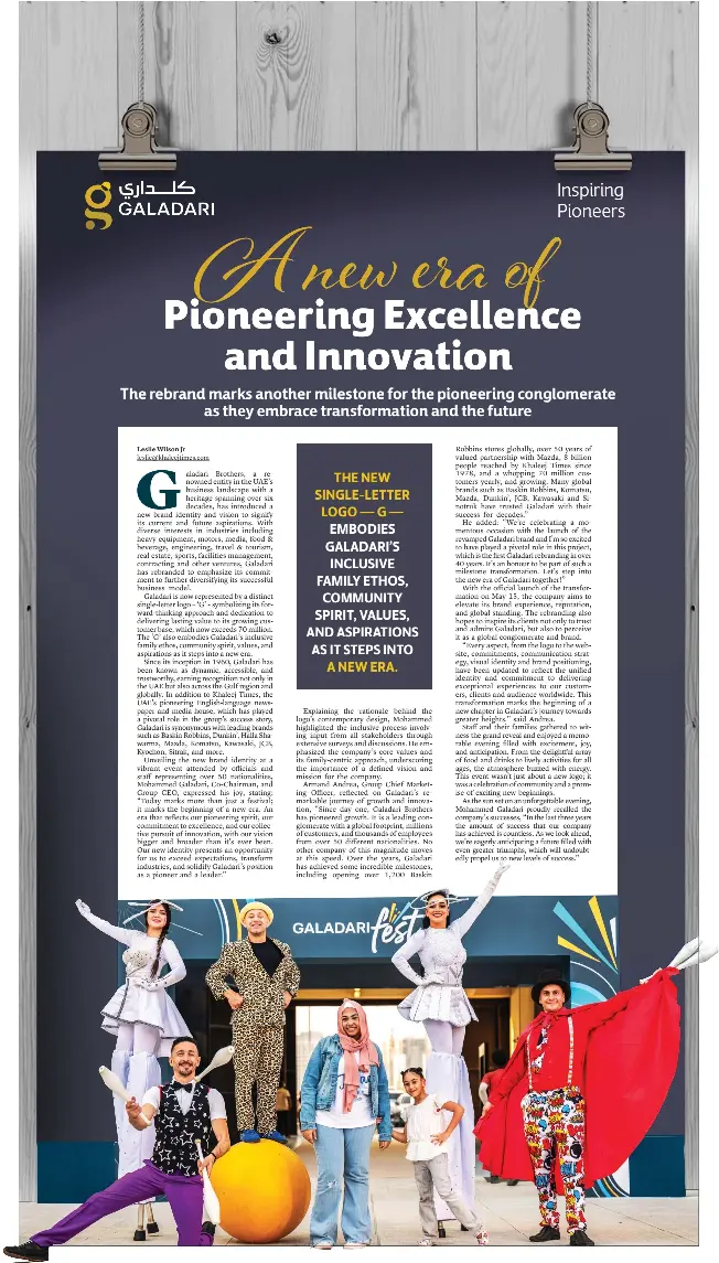 A new era of Pioneering Excellence and Innovation - PressReader