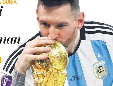 PIALA DUNIA Sah! Messi terhebat sepanjang zaman - PressReader