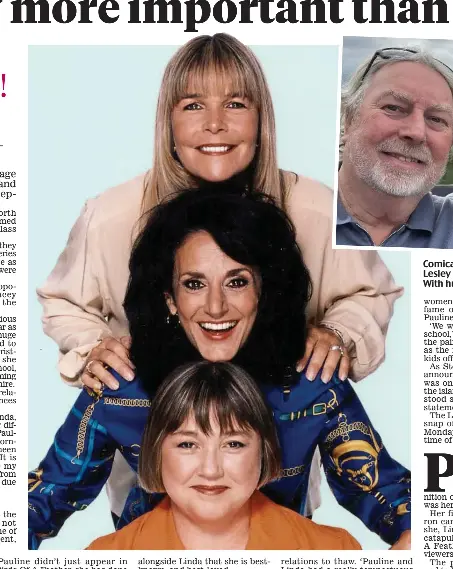 As Pauline Quirke reveals she has dementia at 65, how her renewed friendship with Feathers star ...