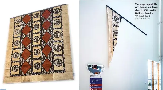 Masked men rip tapa cloth from hospital - PressReader