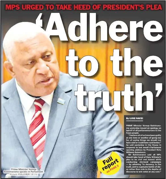 ‘Adhere to the truth’ - PressReader
