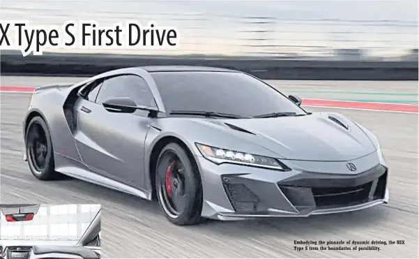 Honda NSX Type S First Drive - PressReader