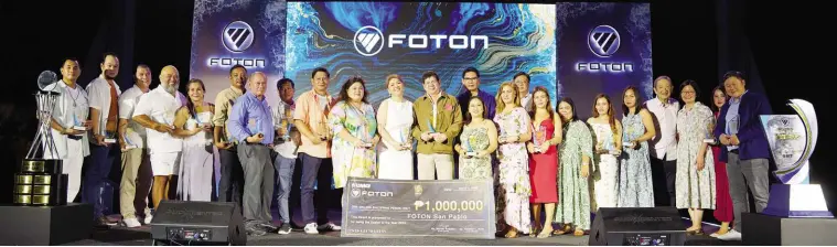 FOTON SAN PABLO VICTORIOUS AT 2024 FOTON GRIT AWARDS - PressReader