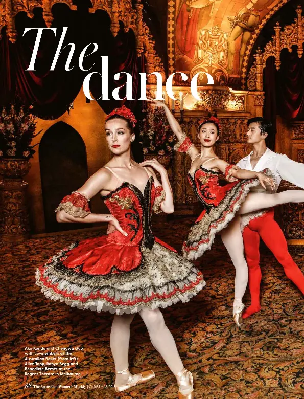 DANCE OF LOVE: the stars of Australian ballet are partners on stage and ...