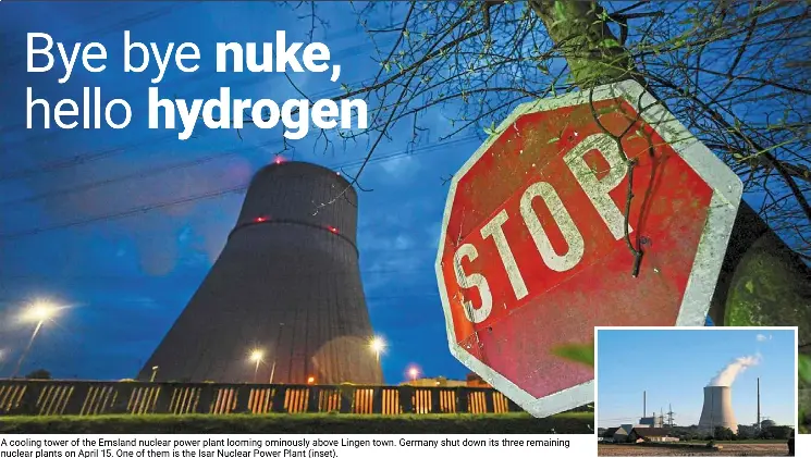 Bye bye nuke, hello hydrogen - PressReader