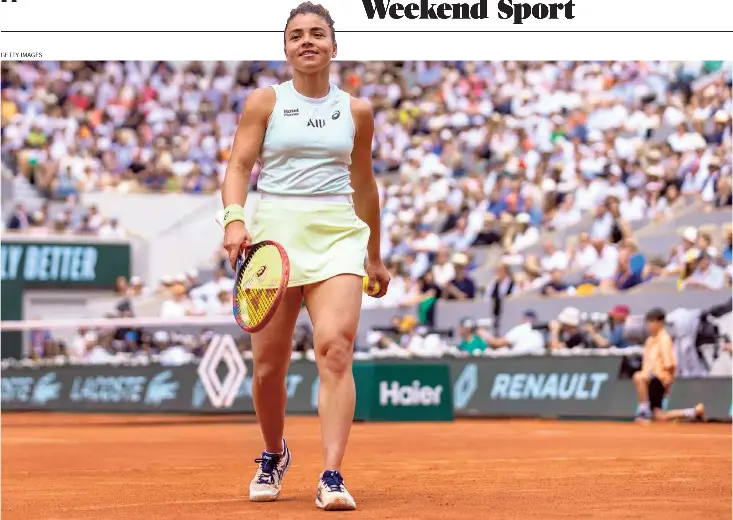 How Jasmine Paolini lived a dream she never had - PressReader