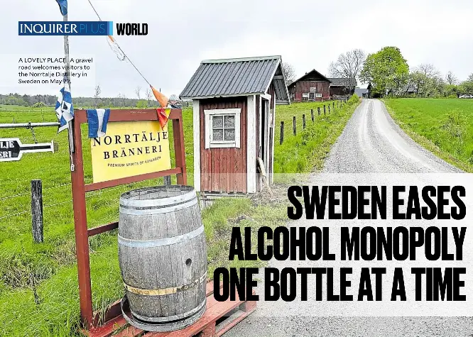 SWEDEN EASES ALCOHOL MONOPOLY ONE BOTTLE AT A TIME - PressReader