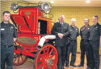 Blue light memories were rekindled as decades of firefighti­ng ...