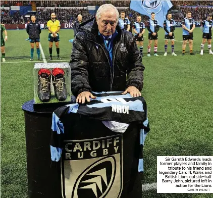 Sir Gareth leads Arms Park tribute to ‘King’ Barry - PressReader