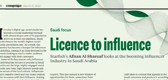Licence to influence - PressReader