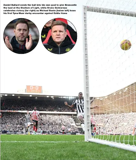 Howe’ay the lads: Newcastle manager hoping for derby bounce - PressReader