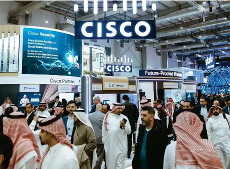 Cisco advances AI to support Saudi Arabia’s digitizati­on goals ...