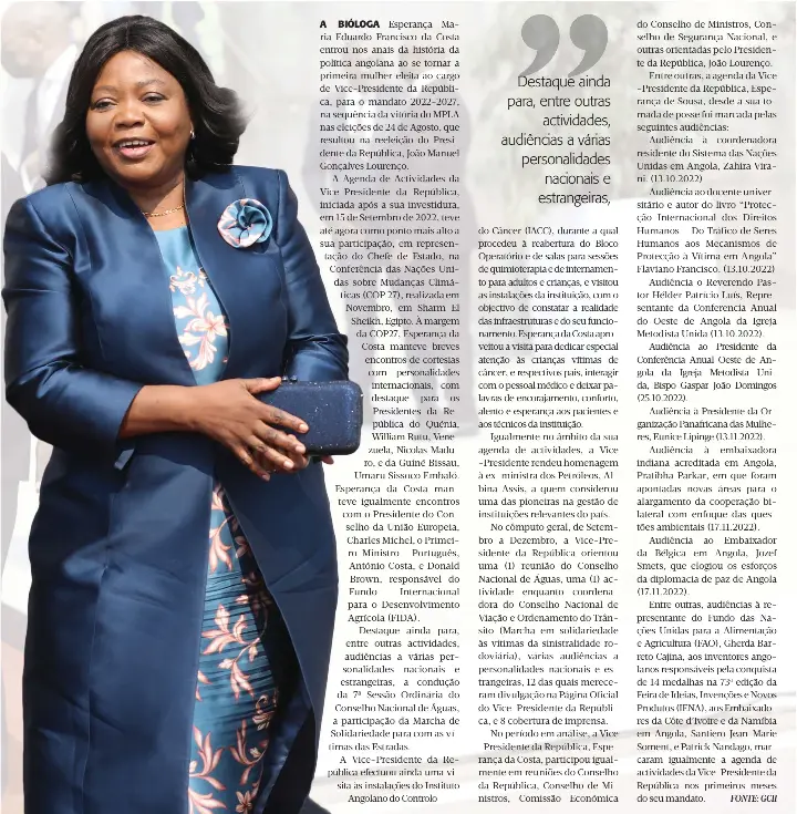 Vice-presidente da República com intensa agenda de trabalho nos primeiros meses de mandato ...