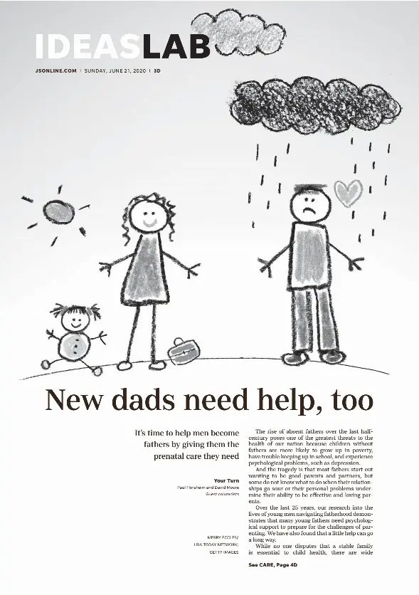 It’s time to help men become fathers by giving them the prenatal care they need. - PressReader