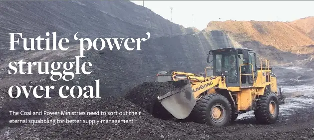 Futile ‘power’ struggle over coal - PressReader