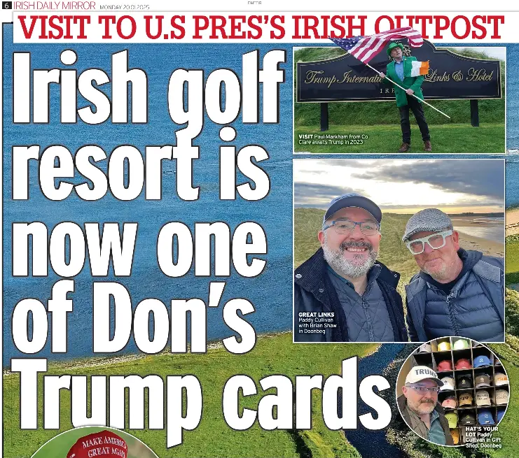 Irish golf resort is now one of Don’s Trump cards - PressReader
