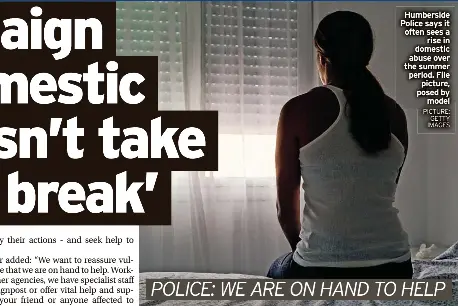 New campaign warns ‘domestic abuse doesn’t take a summer break’ - PressReader