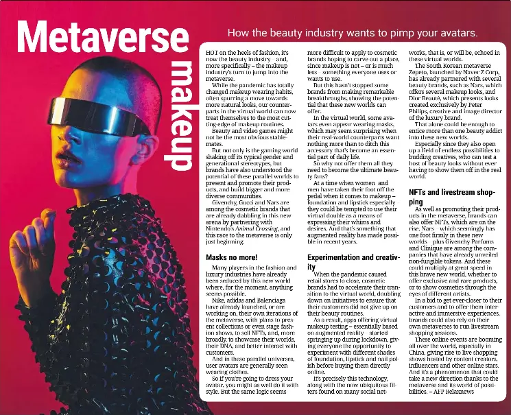 Metaverse makeup - PressReader