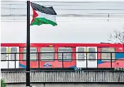 Palestinia­n flags in London borough ‘may encourage violence against ...