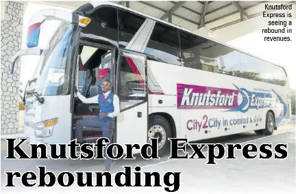 Knutsford Express rebounding - PressReader