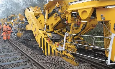 NR’s new ballast cleaner being readied for action - PressReader