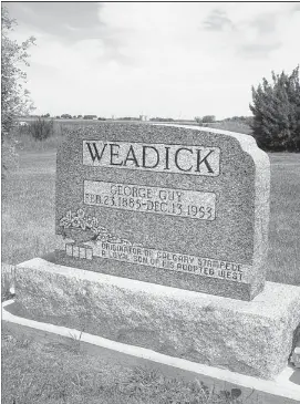 Weadick’s bond with community still strong - PressReader