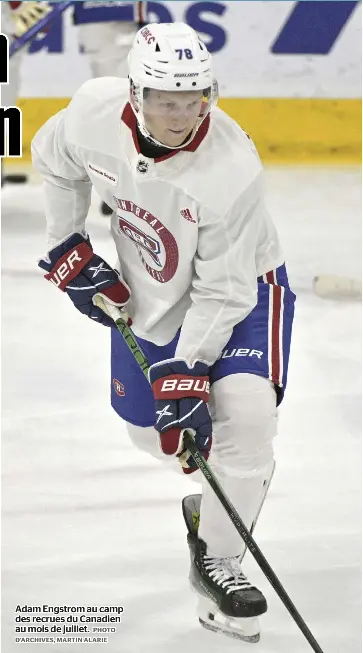 Adam Engstrom attire l’attention - PressReader