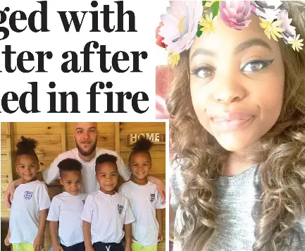 Mum charged with manslaught­er after four sons died in fire - PressReader