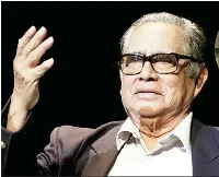 Fallece Ernesto Gómez Cruz El hombre que dedicó su vida a la actuación - PressReader