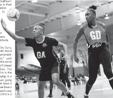 Jamaica’s male netballers in action - PressReader