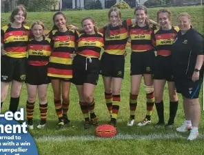 BREAKING NEW GROUND U16 girls take to Fort Matilda pitch for first ...