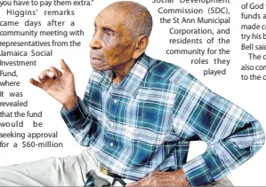 Centenaria­n Solomon Higgins misses Epworth road opening - PressReader