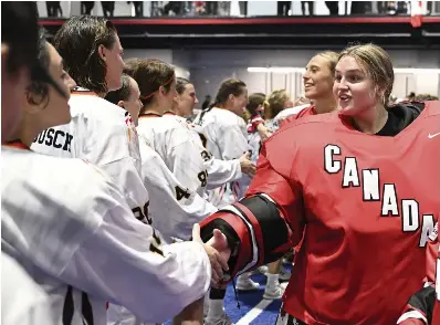 Kitchener’s Quinn makes history at world lacrosse championsh­ip ...